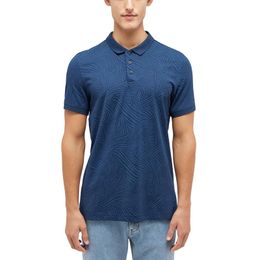 Mustang Poloshirt »Style Palco« Blue 3XL 3XL Poloshirt von Mustang