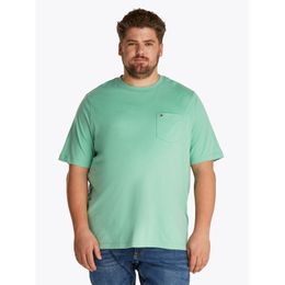 Tommy Hilfiger Big & Tall TOMMY HILFIGER BIG & TALL Rundhalsshirt &raquo;BT-ESSENTIAL SOLID POCKET TEE-B&laquo; in Gro&szlig;e Gr&ouml;&szlig;en, Logostickerei Fort Green 5XL 5XL Shirt von Tommy...