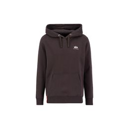 Alpha Industries Hoodie »Basic Hoodie SL« hunter brown 4 XL 4 XL Brushed Fleece Stoff