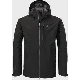 Schöffel SCHÖFFEL Outdoorjacke »Hiking Jacket Style Mauku MNS« mit Kapuze 9990 - schwarz 54 54 Hohe Multi-Funktionalität durch 2-Lagen VENTURI Bekleidung
