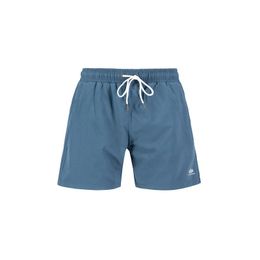 Alpha Industries Shorts »Basic Swim Short« vintage marine S - Normalgrößen Normalgrößen S Elastischer Taillenbund mit Kordelzug