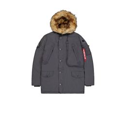 Alpha Industries Winterjacke »Polar Jacket« vintage grey 5 XL 5 XL TT Oxford Stoff