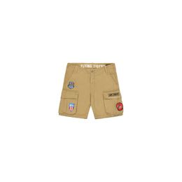 Alpha Industries Shorts »Flying Tigers Shorts« khaki 31 - Normalgrößen Normalgrößen 31 Cotton Twill Stoff