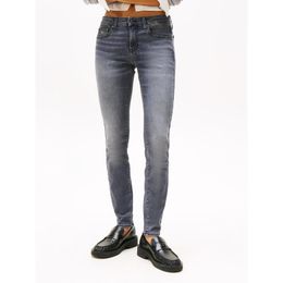 Tommy Jeans Skinny-fit-Jeans »SOPHIE LW SKN« mit Logo-Badge, in Knöchellänge Denim Black 34 - Länge 30 Länge 30 34 Figurbetonende Skinny-fit-Jeans...