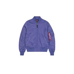 Alpha Industries Bomberjacke »MA-1 TT Light« night purple XS XS Flight Nylon Stoff