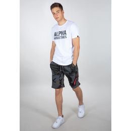 Alpha Industries Shorts »X-Fit Cargo Short Camo« black camo L - Normalgrößen Normalgrößen L Camouflage-Optik