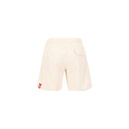 Alpha Industries Shorts »Basic Swim Short« jet stream white M - Normalgrößen Normalgrößen M Elastischer Taillenbund mit Kordelzug