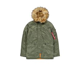 Alpha Industries Winterjacke »N-3B VF 59 Vintage Fit« sage-green 4 XL 4 XL Flight Nylon Stoff