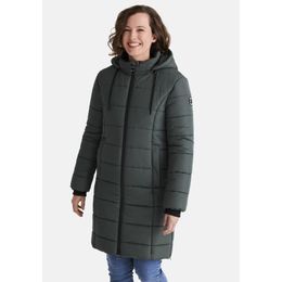 STOOKER WOMEN Wintermantel »Mantel JULIA mit Kapuze« Outdoormantel figurumspielend gefüttert Kapuze für Damen green urban 44/46 44/46...