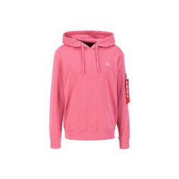 Alpha Industries Hoodie »X-Fit Hoodie« coral red L L Utility Pocket mit RBF Tag