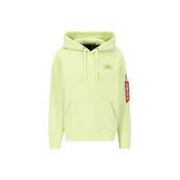Alpha Industries Hoodie »Backprint Hoodie « Arctic Lime XXL XXL Brushed Fleece Stoff