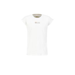 Alpha Industries T-Shirt »Organics EMB Sleeveless T« organic white M M Gestickter Alpha Industries Schriftzug