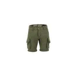 Alpha Industries Shorts »Crew Short« dark olive 30 - Normalgrößen Normalgrößen 30 Cotton Twill Stoff