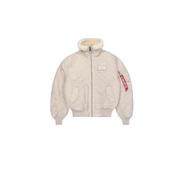 Alpha Industries Bomberjacke »B-15 III TT Two Tone« organic beige L L TT Nylon Stoff