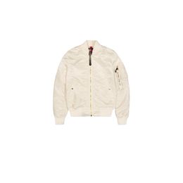 Alpha Industries Bomberjacke »MA-1 VF Light W« vintage white XL XL Flight Nylon Stoff