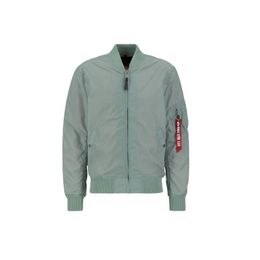 Alpha Industries Bomberjacke »MA-1 TT Light« dusty green XXS XXS Flight Nylon Stoff