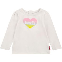 Levi's&reg; kids LEVI'S KIDS Langarmshirt for GIRLS white 36M (98) 36M (98) Langarmshirt von Levi's Kids for Girls