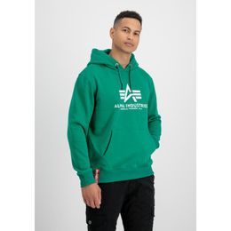 Alpha Industries Hoodie »Basic Hoodie BL« jungle green 5 XL 5 XL Brushed Fleece Stoff