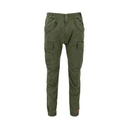 Alpha Industries Cargohose »Airman Pant« dark olive 32 - Normalgrößen Normalgrößen 32 Cotton Twill Stoff