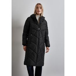 Street One Steppjacke mit Kapuze mit Kapuze Black 44 44 Jacke von Street One