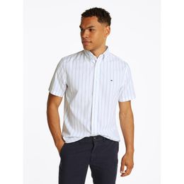 Tommy Hilfiger Kurzarmhemd »FLEX POPLIN STP SHIRT S/S« Sweet Blue / Optic White XL - N-Gr N-Gr XL Gestreiftes Hemd von Tommy Hilfiger Menswear