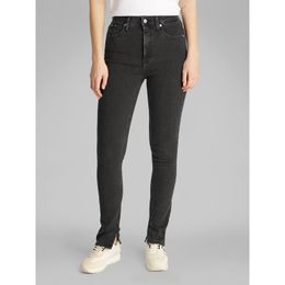 Calvin Klein Jeans Skinny-fit-Jeans »HIGH RISE SKINNY« in schwarzer Waschung Denim Black 26 - Länge 32 Länge 32 26 Jeans von CALVIN KLEIN