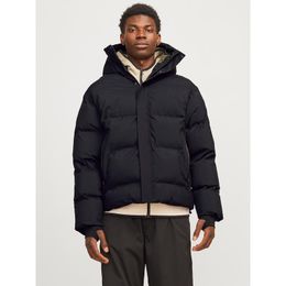 Jack & Jones JACK & JONES Steppjacke »JCOALPHA PUFFER SN« mit Kapuze Black S S Moderne Jacke von Jack & Jones