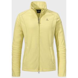 Schöffel SCHÖFFEL Fleecejacke »Fleece Jacket Leona3« ohne Kapuze 5105 - gelb 38 38 Hohe Bewegungsfreiheit durch 2-Wege-Stretch
