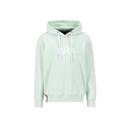 Alpha Industries Hoodie »Basic Hoodie BL« mint 5 XL 5 XL Brushed Fleece Stoff