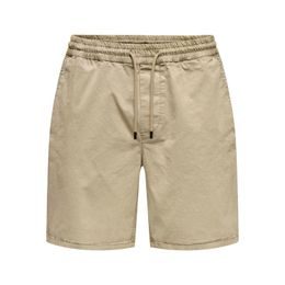 Only & Sons Only & Sons Damen ONLY & SONS Shorts &raquo;ONSTEL WASHED 0244 SHORTS&laquo; grau M, N-Gr