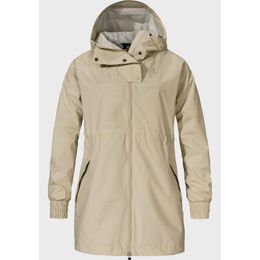 Schöffel SCHÖFFEL Parka »Urban Parka Style Bohorok WMS« mit Kapuze 4705 - beige 42 42 Wasserdicht, 10.000 mm Wassersäule