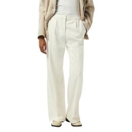 comma, COMMA Stoffhose Sommerhose mit weitem Bein light beige 40 - N-Gr N-Gr 40 Flannelhose von COMMA