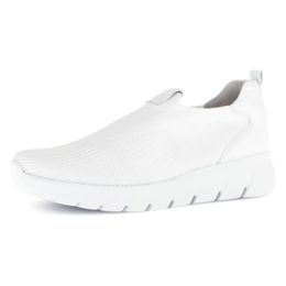 Gabor Slip-On Sneaker, Slipper, Halbschuh mit Best Fitting für komfortable Passform weiß 38 38 Slip-On Sneaker mit praktischer Anziehlasche