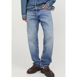 Jack & Jones JACK & JONES Tapered-fit-Jeans »JJIMIKE JJORIGINAL SBD 230 BF« blue denim 32 - Länge 30 Länge 30 32 Tapered-fit-Jeans mit weiter Beinform und...