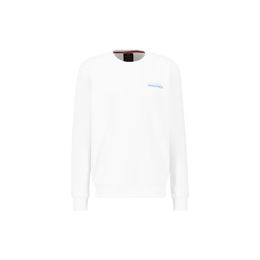 Alpha Industries Sweater »Holographic SL Sweatshirt« white XS XS Rib Bündchen am Hals, Ärmeln und Saum