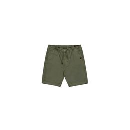 Alpha Industries Shorts »Basic Cotton Short« dark olive 32 - Normalgrößen Normalgrößen 32 Cotton Twill Stoff