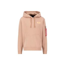 Alpha Industries Hoodie »Backprint Hoodie « Dusty Coral 5 XL 5 XL Brushed Fleece Stoff