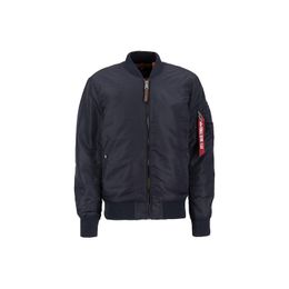 Alpha Industries Bomberjacke »MA-1 VF 59 Long« iron grey 5 XL 5 XL Flight Nylon Stoff