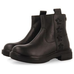 Gioseppo Chelseaboots »KISBER« Winterboots, Plateauboots, Schlupfstiefel mit Blockabsatz schwarz 37 37 Bikerboots mit Reißverschluss und...