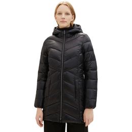 Tom Tailor Steppmantel, mit 2-Wege-Reißverschluss deep black XS (34) XS (34) Wintermantel von TomTailor