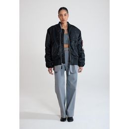 Alpha Industries Bomberjacke »CWU MA-1 Bomber NC Women« black S/M S/M Elastische Armbündchen