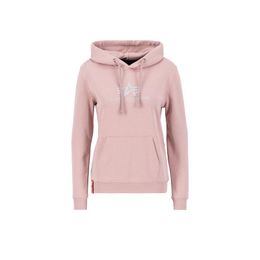 Alpha Industries Hoodie »New Basic Hoodie G Women« silver pink S S Hoody "New Basic Hoody G Wmn"