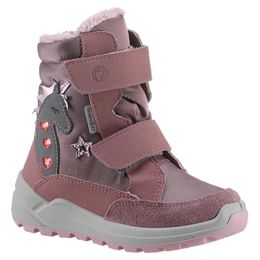 Ricosta Snowboots &raquo;Annika WMS: Normal&laquo;, Winterboots, Klettstiefel, Kindergartenschuh mit Blinkfunktion fliederfarben 26 26 S&uuml;&szlig;e Winterboots mit...