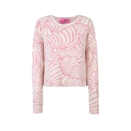 LIEBLINGSSTÜCK LIEBLINGSSTÜCK Rundhalspullover »BobbyL« mit allover Print beige rosa 42 42 Pullover mit trendigen allover Print von Lieblingsstück