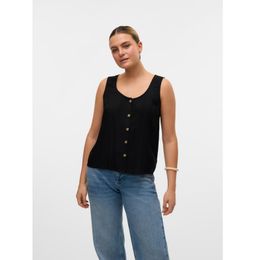 V&eacute;ro Moda VERO MODA Blusentop &raquo;VMBUMPY SL SHIRT WVN GA NOOS&laquo; Black M M Blusentop von Vero Moda