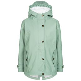 ANKERGLUT Regenjacke »Friesennerz HALIFAX KIDS« grau 140 140 Maritimer Regenmantel mit warmen Fleecefutter
