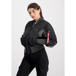Alpha Industries Bomberjacke »MA-1 Cyber Women« black S S Bomberjacke "MA-1 Cyber Wmn"