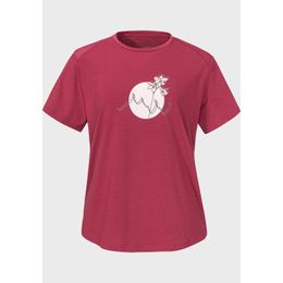 Sch&ouml;ffel SCH&Ouml;FFEL Funktionsshirt &raquo;T Shirt Haberspitz L&laquo; 3750 - rot 36 36 UV-Schutz (UPF 30+)