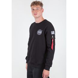Alpha Industries Sweater »Space Shuttle Sweatshirt« black S S USA Flagge auf dem linken Arm