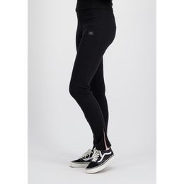 Alpha Industries Cargohose »X-Fit Rib Pant Women« black XS - Normalgrößen Normalgrößen XS Rib Jersey Stoff